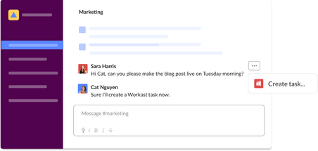 Workast for Slack | Work & Task Management App - Try it Today!