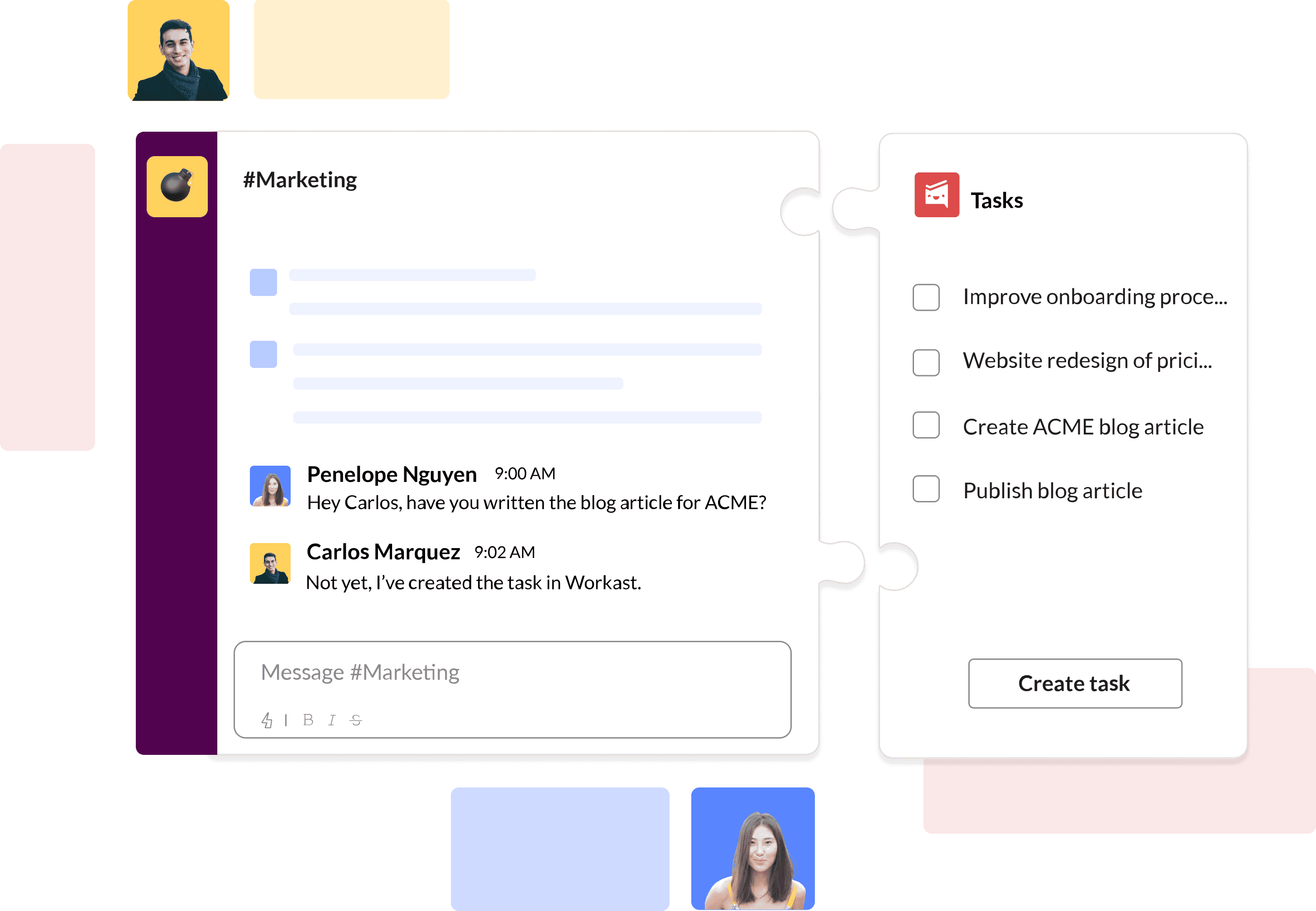 Workast for Slack | Work & Task Management App - Try it Today!